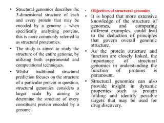Genomics types | PPTX