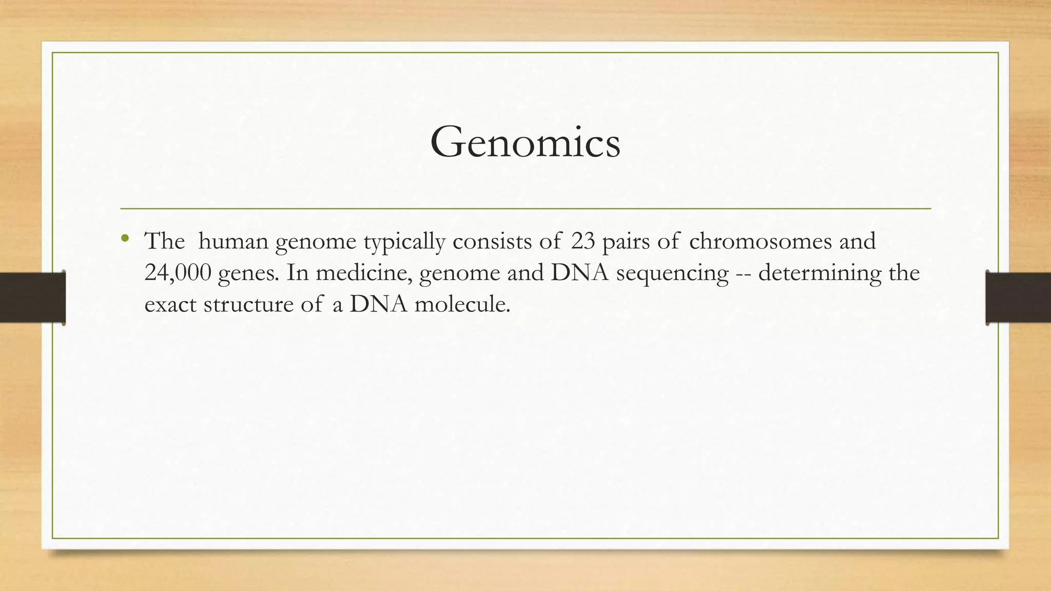 introduction to Genomics | PPTX