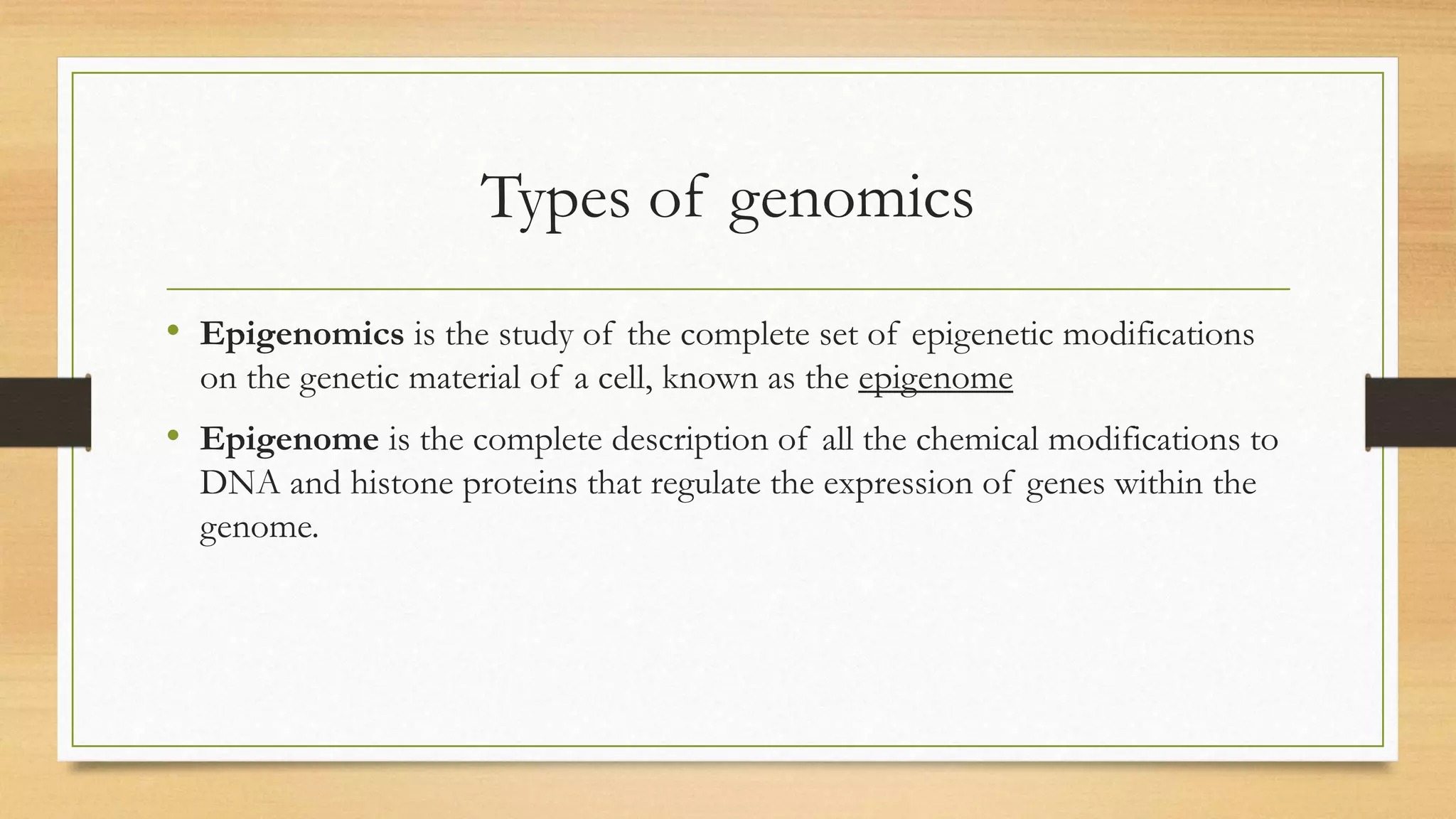 introduction to Genomics | PPTX