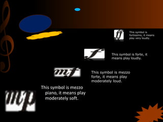 Mezzo Piano Symbol