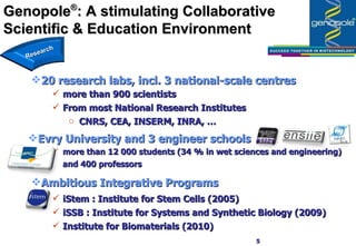 Genopole Gp Gb Bymassai | PPT