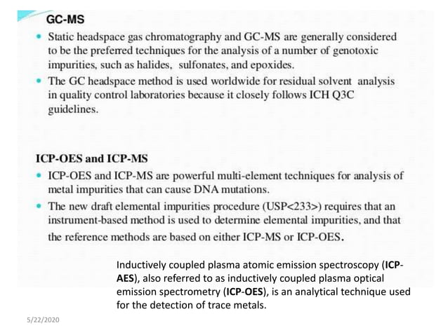 Genotoxic impurities and analysis | PPTX