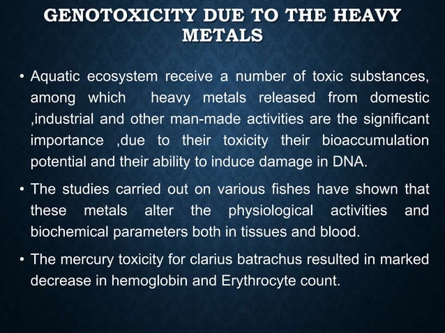 Genotoxicity | PPTX | Chemistry | Science