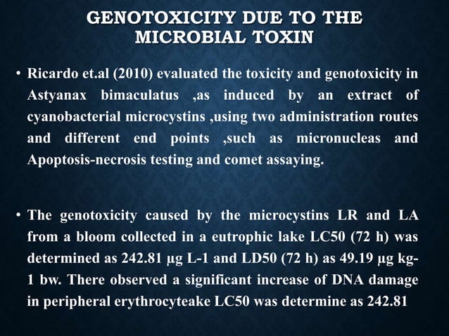 Genotoxicity | PPTX | Chemistry | Science