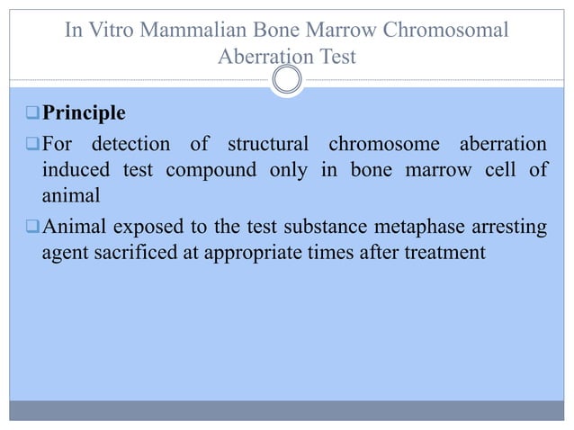 Genotoxicity studies | PPTX | Genetics | Science