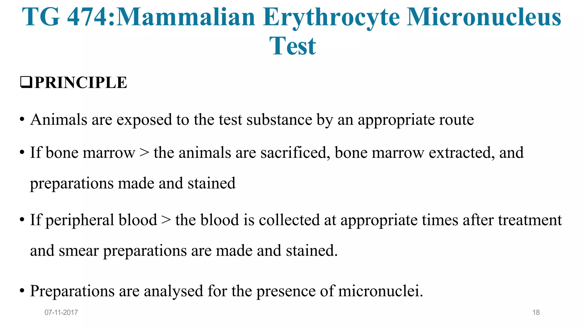 Genotoxicity studies | PPTX