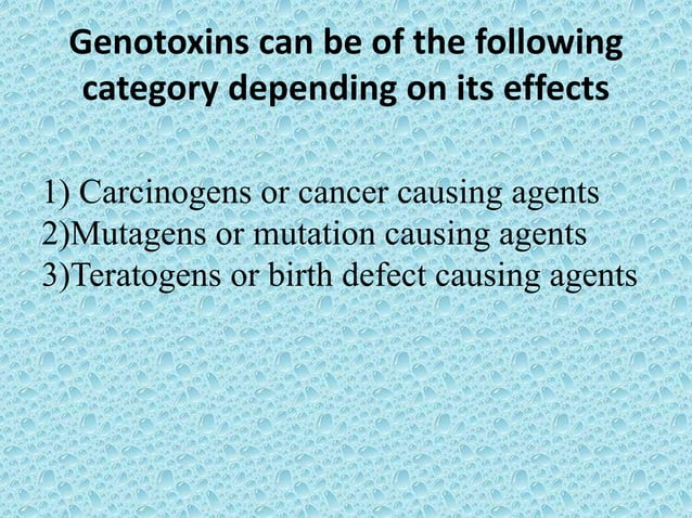 Genotoxicity studies according to oecd guildline. | PPTX