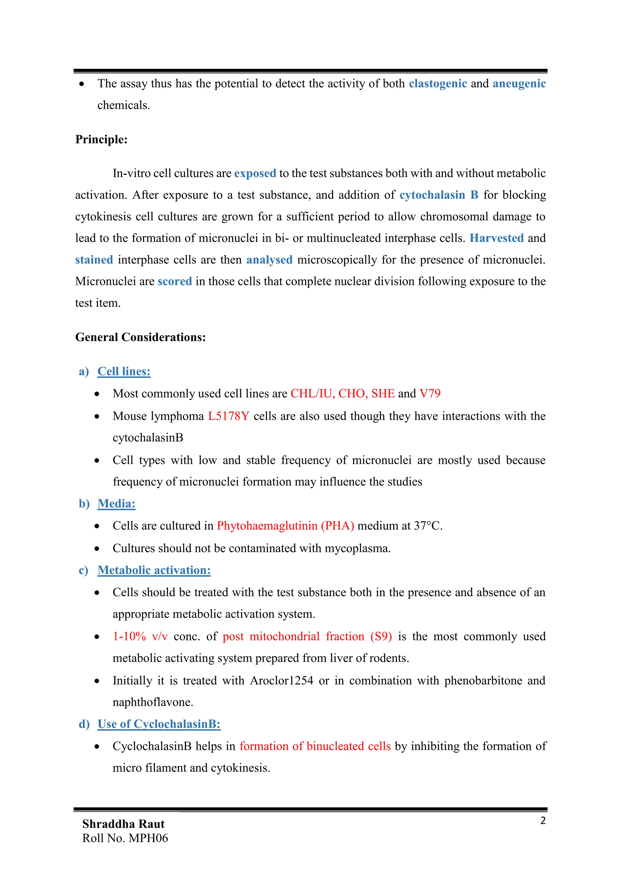 Genotoxicity Study (Micronucleus Test).docx