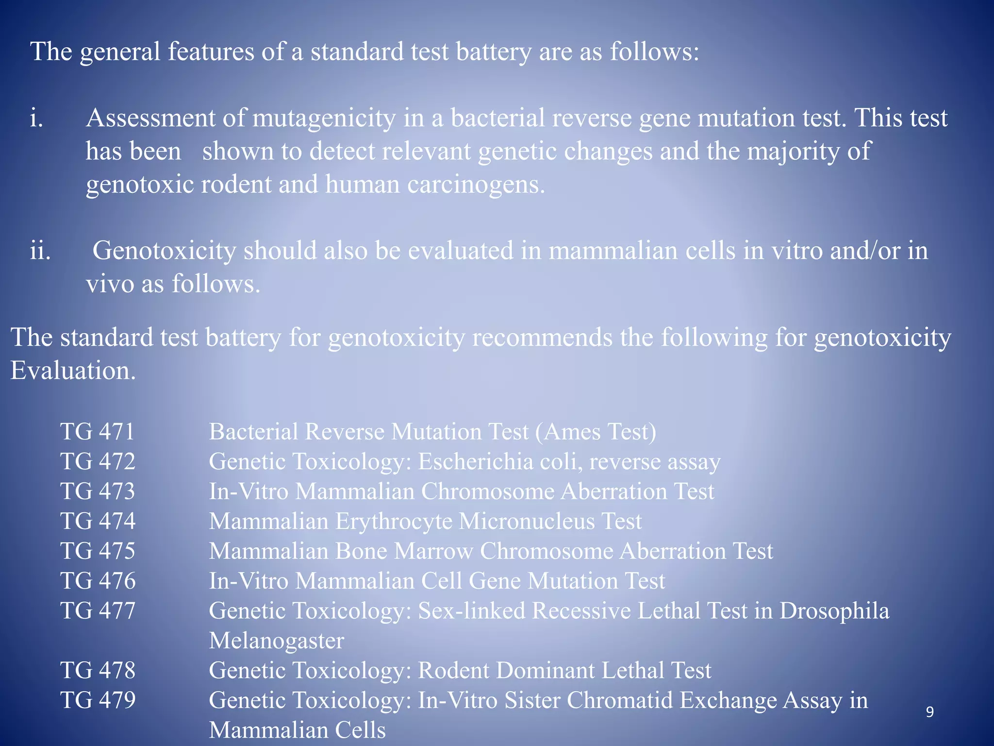 Genotoxicity test | PPTX