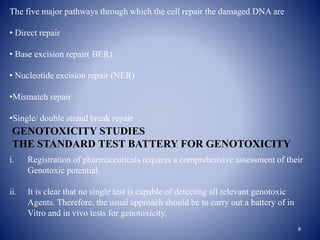 Genotoxicity test | PPTX