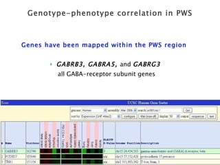 Genotype Phenotype Correlation In Prader Willi Syndrome | PPT