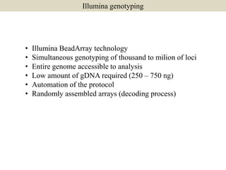 High throughput genotyping | PPT