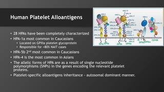 Molecular testing in Fetal and Neonatal Alloimmune Thrombocytopenia | PPT