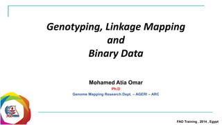 Genotyping, linkage mapping and binary data | PPT