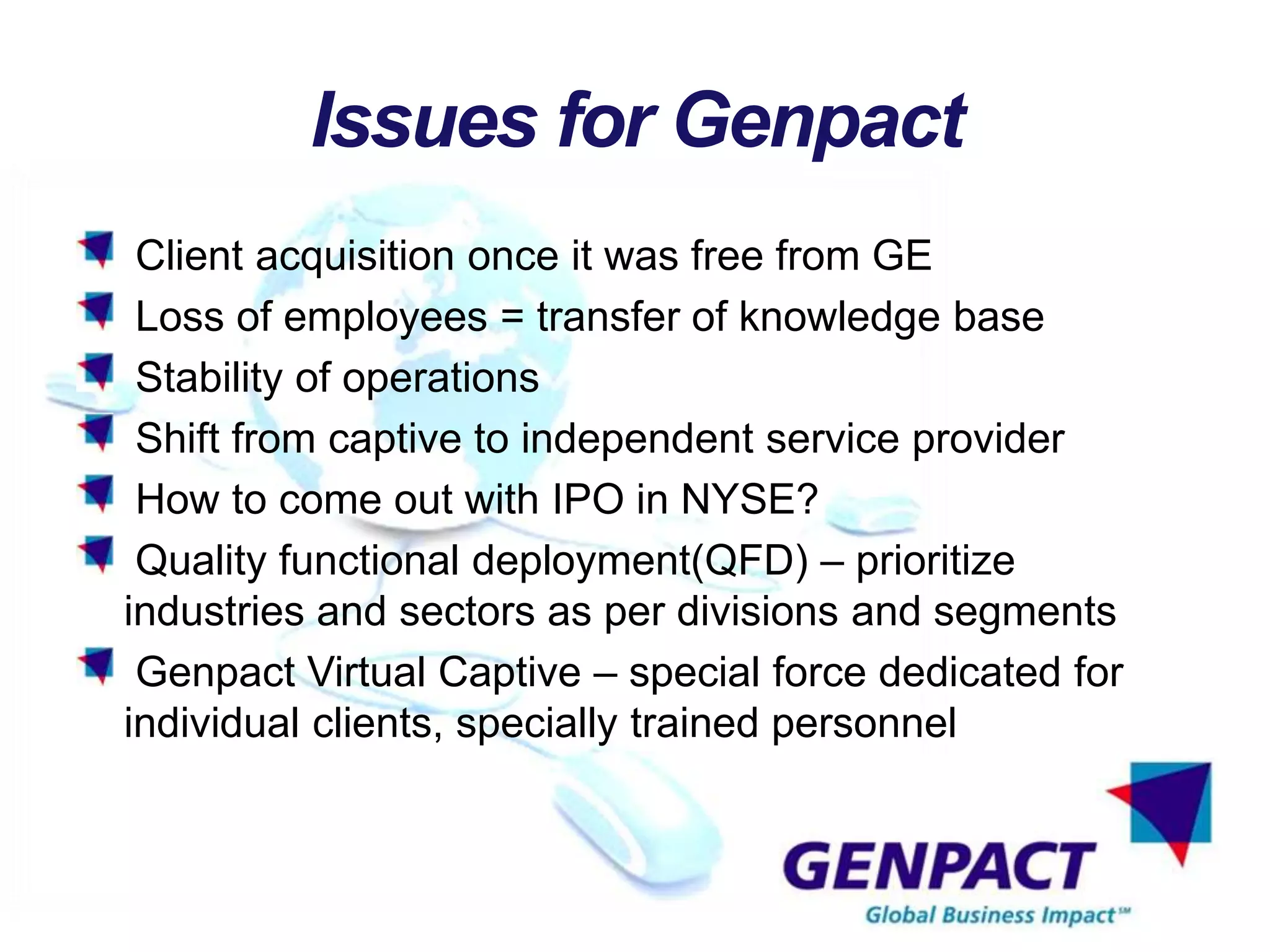 Genpact bpo case study | PPTX