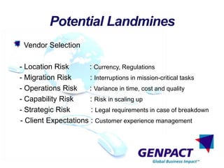 Genpact bpo case study | PPTX