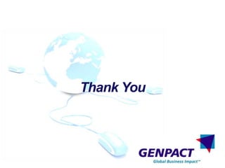 Genpact bpo case study | PPTX