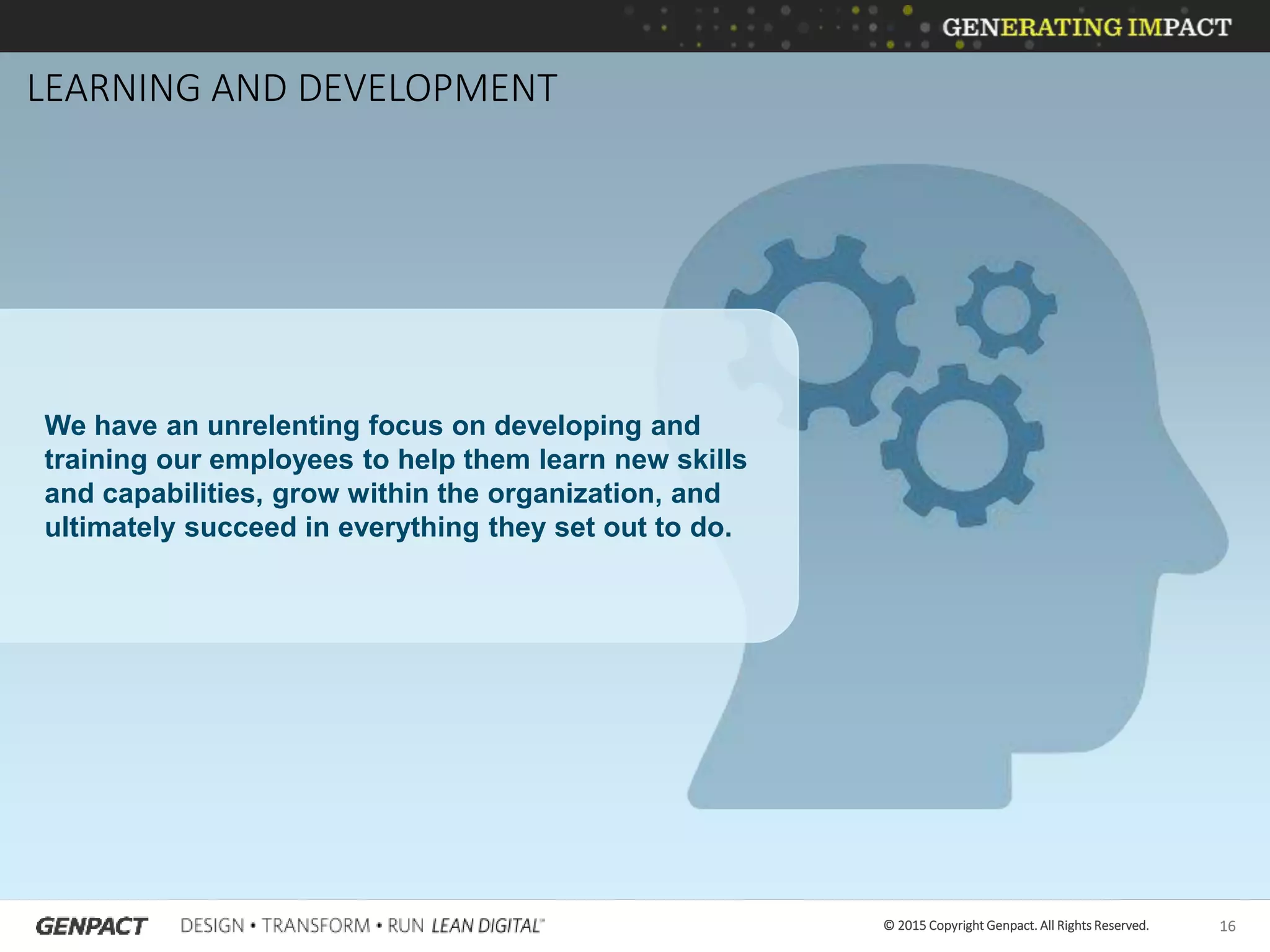 Genpact – Key Policies and Practices | PPTX