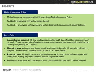 Genpact – Key Policies and Practices | PPTX