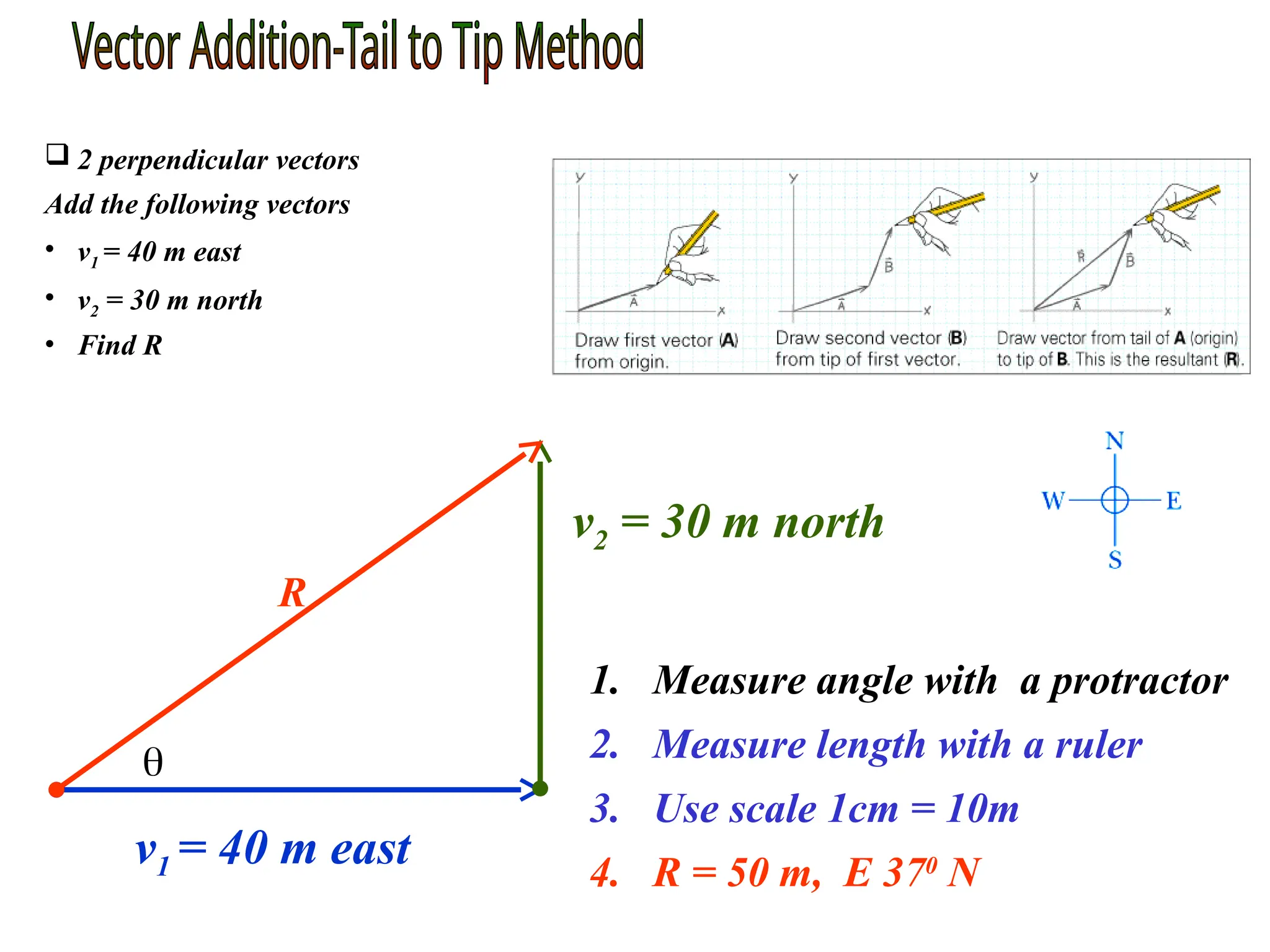 Gen Phy 1 - Lesson 2 - Vectors & Vector Addition.ppt | Physics | Science