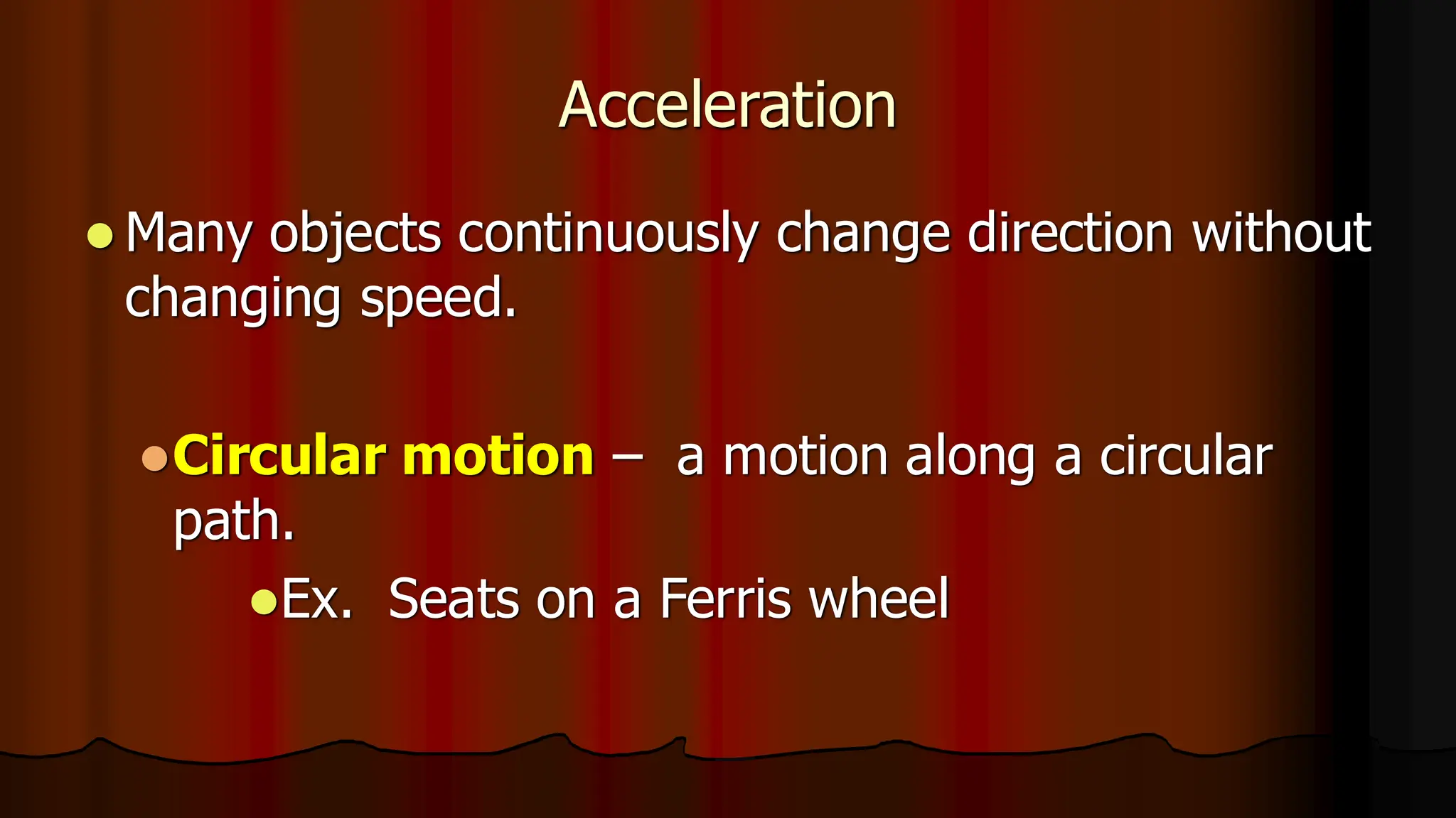 General Physics Motion Types Speed and Acceleration | PDF