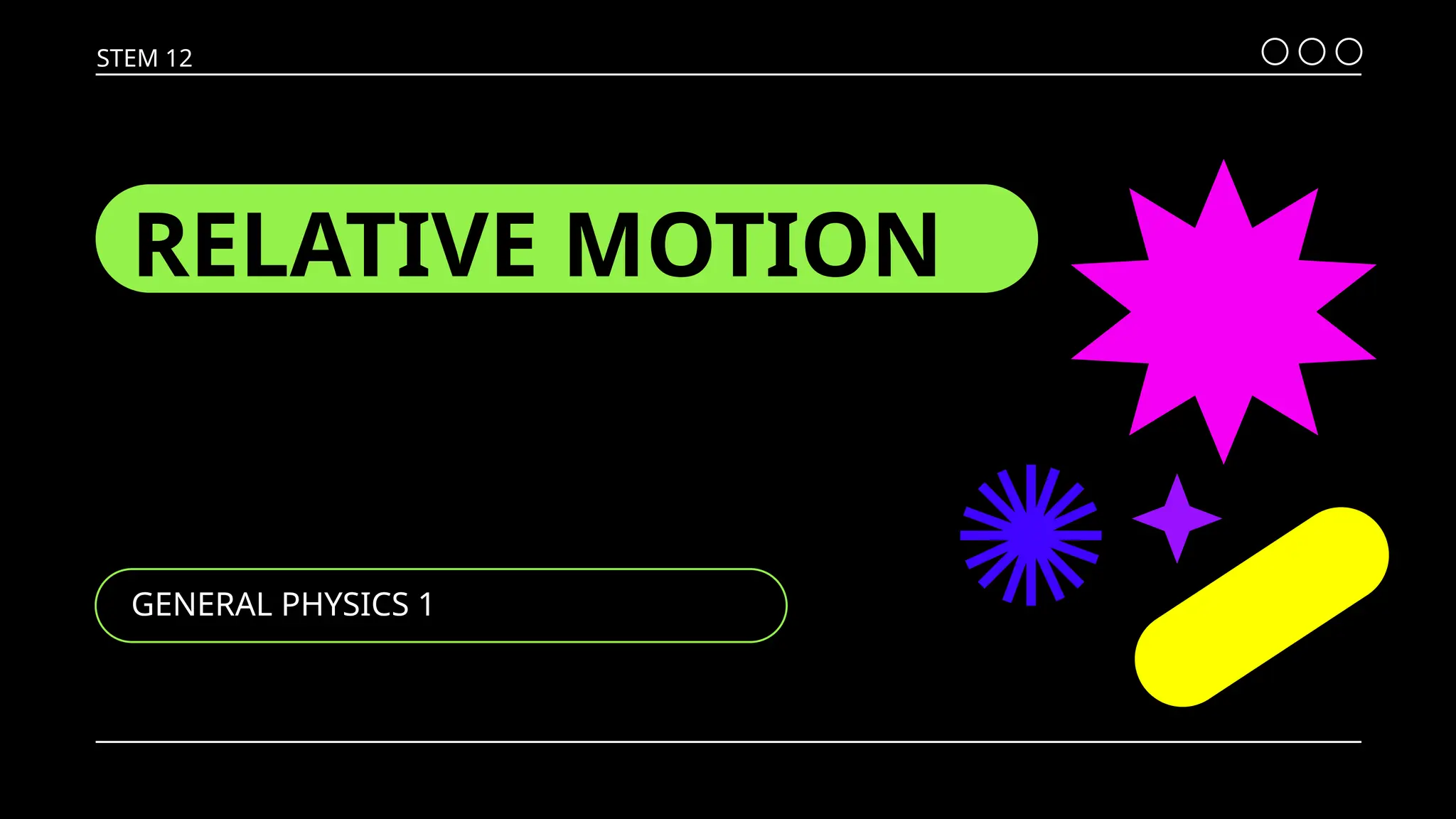 General Physics 1 - Two Dimensional Motion | PPT