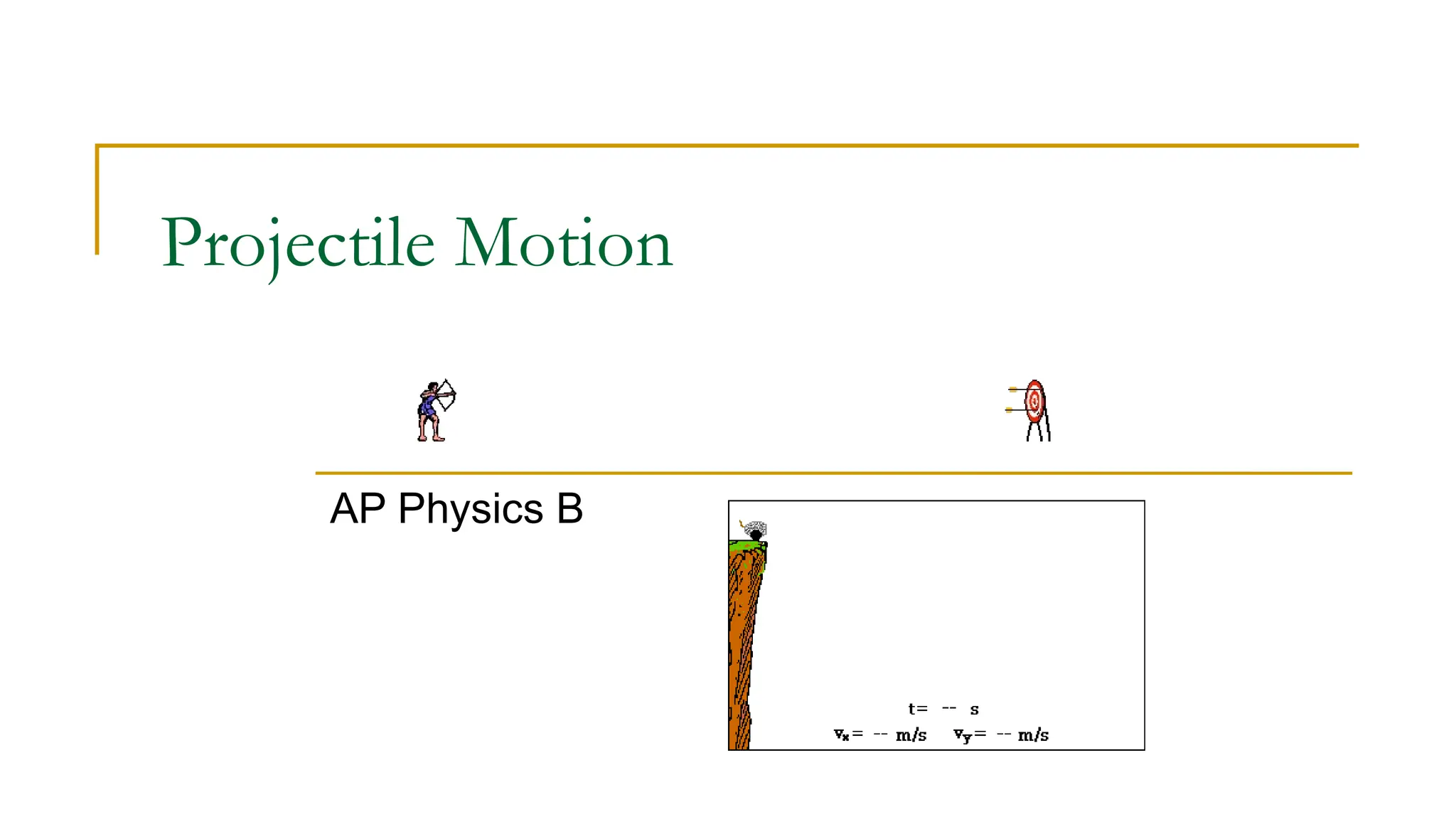 General Physics 1 - Two Dimensional Motion | PPT