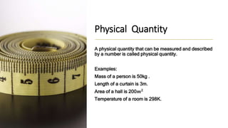 Measurement | PPTX | Physics | Science