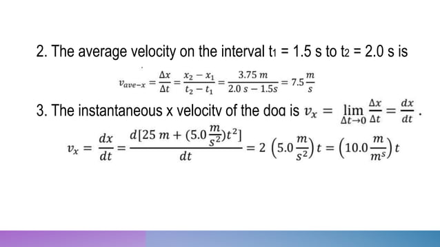 GEN PHYSICS 1 WEEK 2 KINEMATICS IN ONE DIMENSION.pptx | Physics | Science