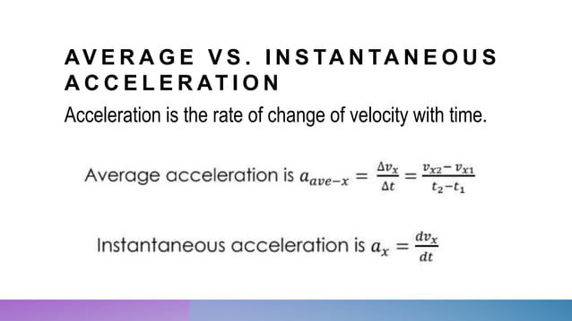GEN PHYSICS 1 WEEK 2 KINEMATICS IN ONE DIMENSION.pptx | Physics | Science