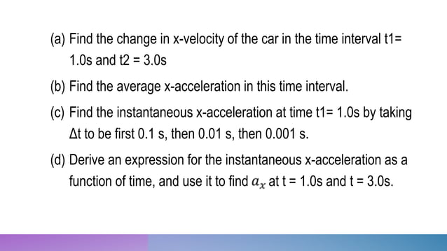 GEN PHYSICS 1 WEEK 2 KINEMATICS IN ONE DIMENSION.pptx | Physics | Science