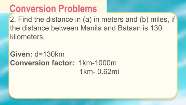 General Physics Conversion of Units.pptx | Participant Sports | Fitness and Exercise