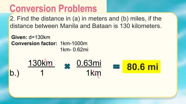 General Physics Conversion of Units.pptx | Participant Sports | Fitness ...