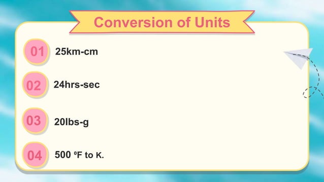 General Physics Conversion of Units.pptx | Participant Sports | Fitness and Exercise