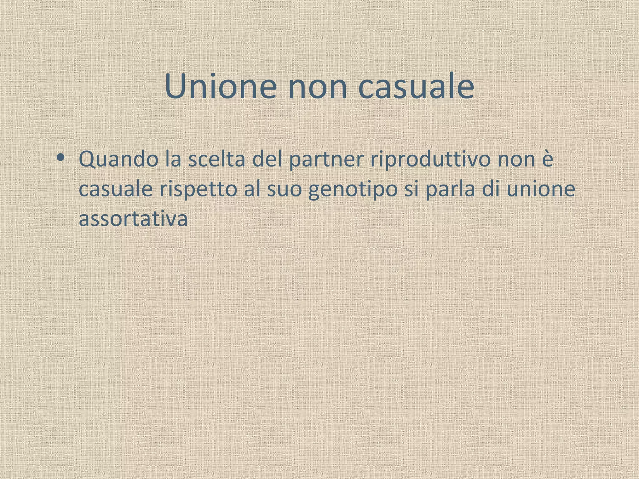 Genetica di popolazioni 3 | PPT