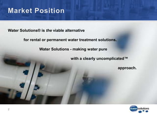 Introducing Water Solutions | PPTX