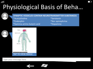 Physiological Basis of Behavior | PPT