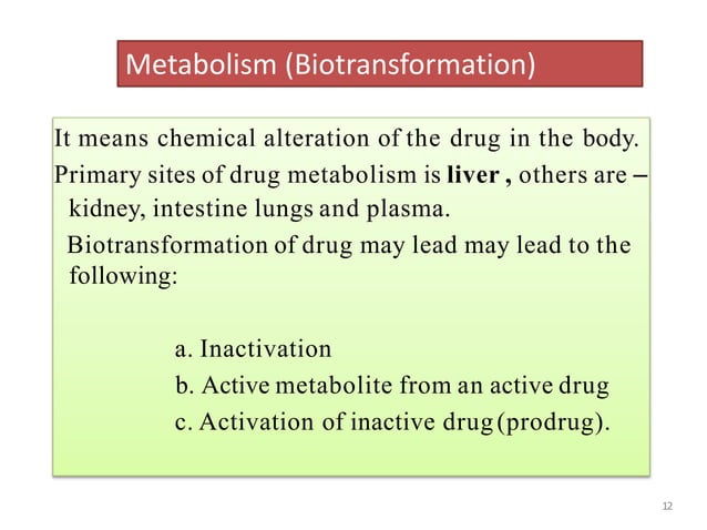 Genral pharmacology | PPT