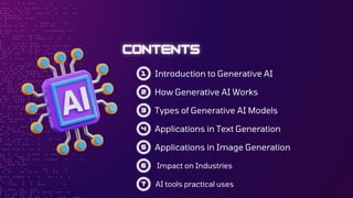 Unlocking Generative AI: Explore Its Power and Applications | PPT