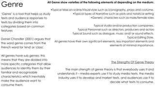 Genre Theory | PPTX