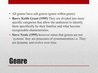 Genre | PPTX
