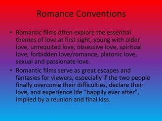 Genre Analysis (Romantic Thriller) | PPT