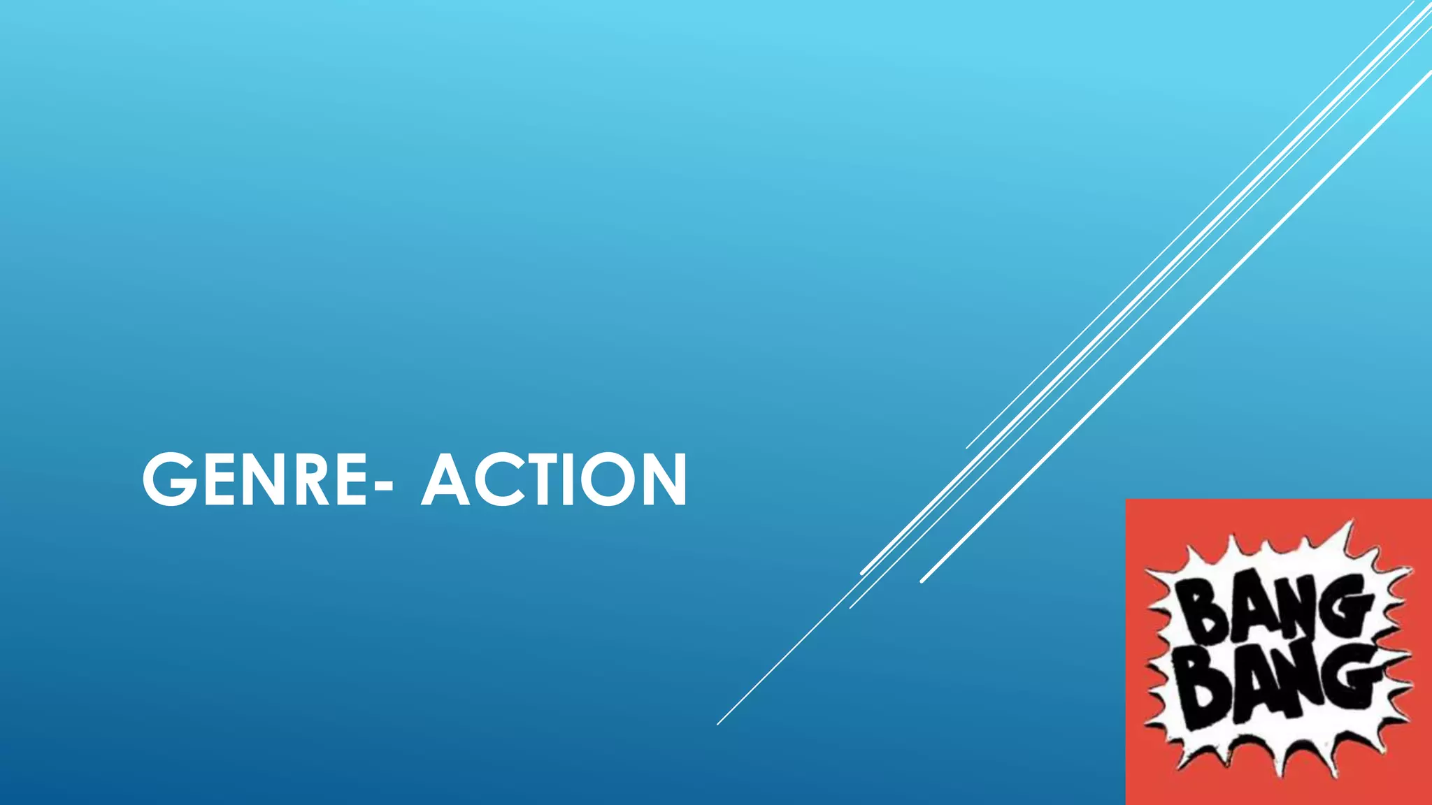 Action genre mind map | PPTX