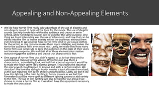 Genre-Horror Movie Blog.pptx 12345678910111213141516171920 | PPT