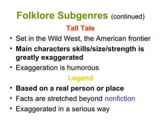 Types of Genres | PPT