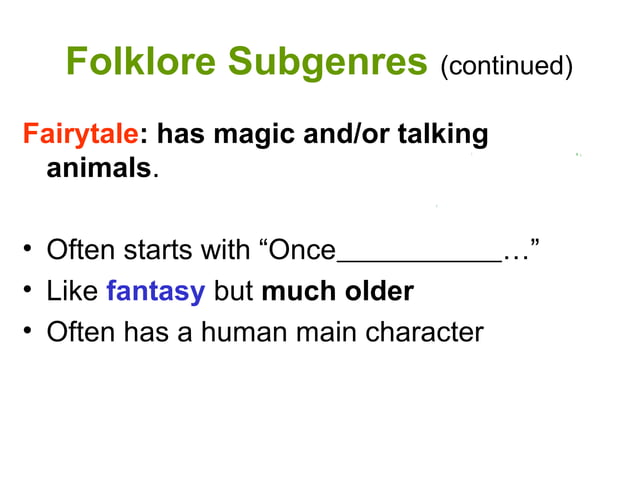 Types of Genres | PPT