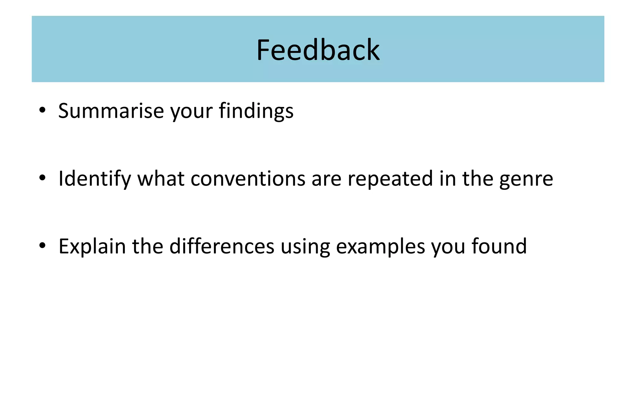 Genre and Steve Neale intro | PPTX