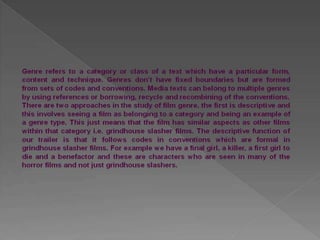 Genre Theories | PPTX