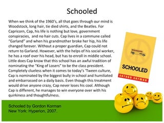 'Tween Realistic Fiction | PPT | Fiction | Books and Literature