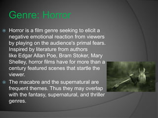 Genre analysis | PPTX